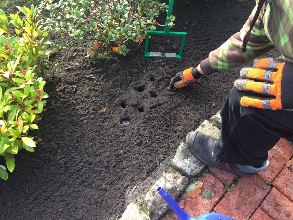 Further possible uses of the weed stitcher – Rasenspecht